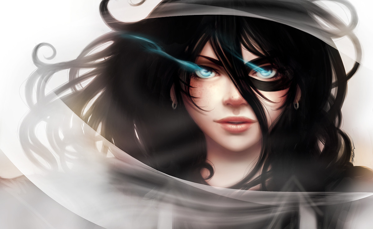 ArtStation - girl with power