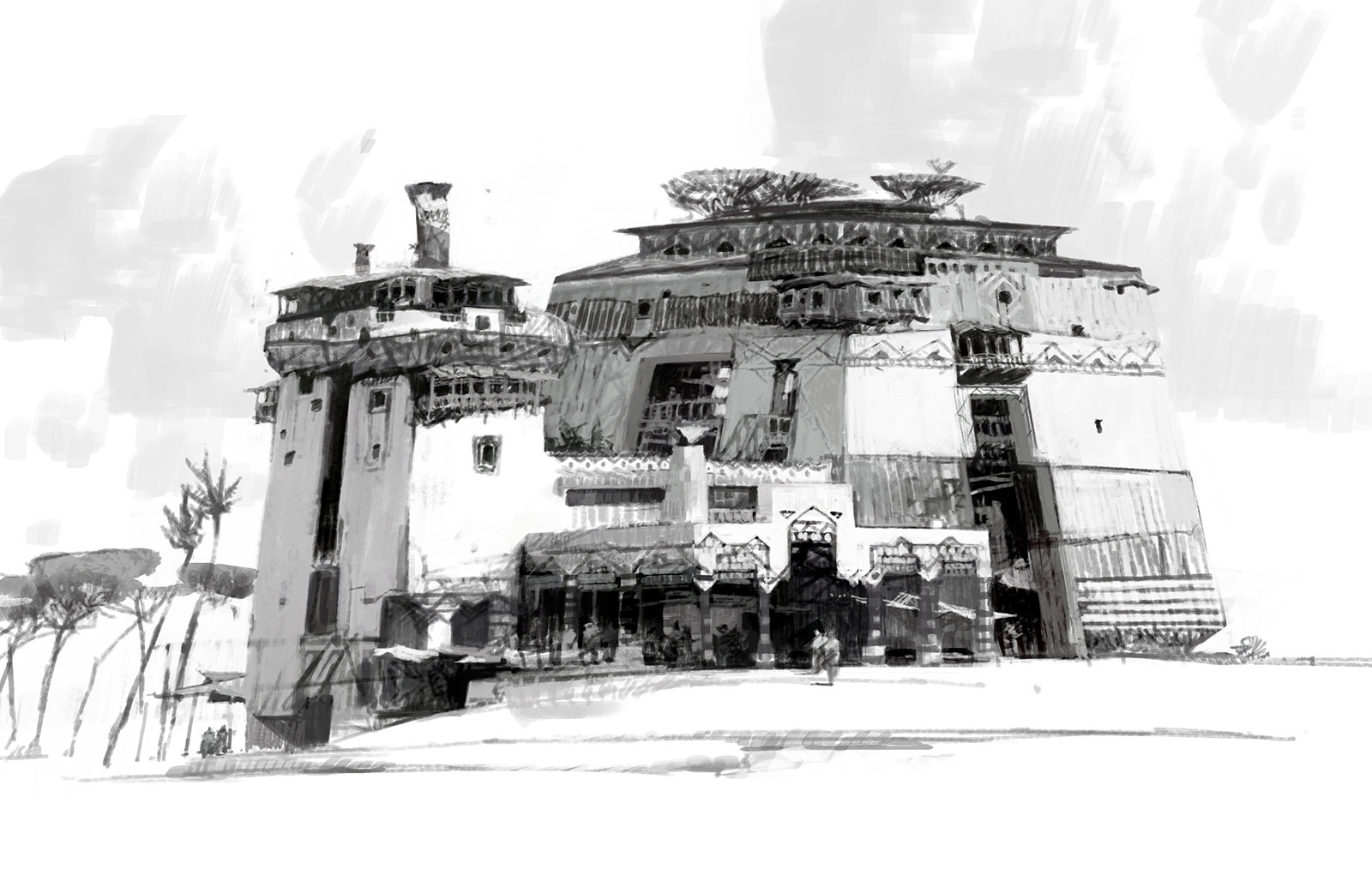 ArtStation - Guild Halls Architecture - Guild Wars 2: Heart of Thorns