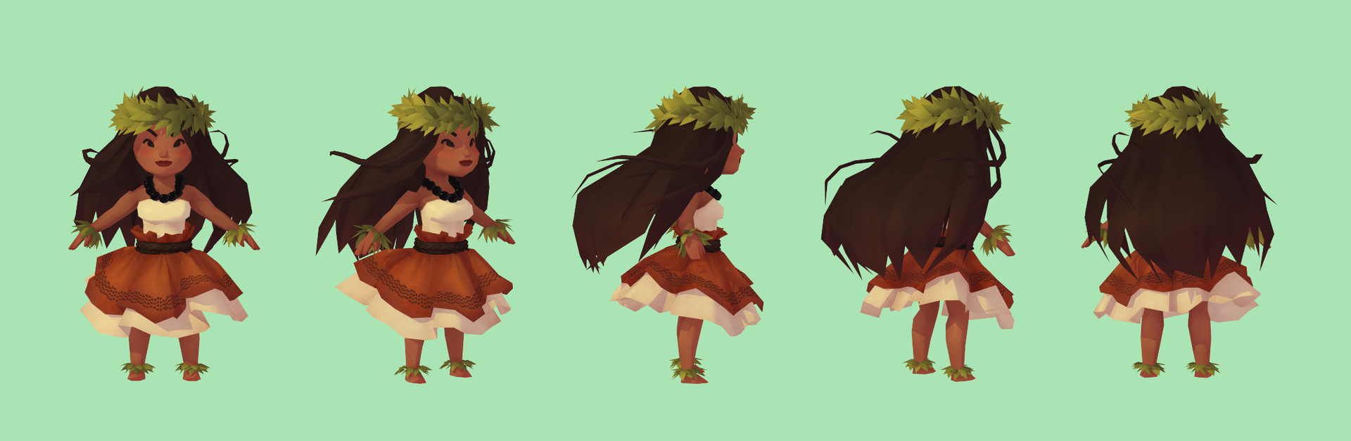 Stephanie Merriman - Kahiko Hula Dancer