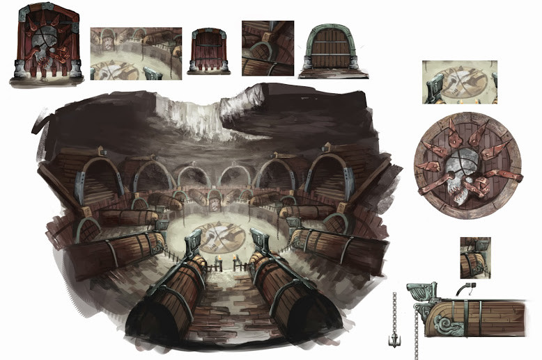 ArtStation - 2D Game Scene Creative