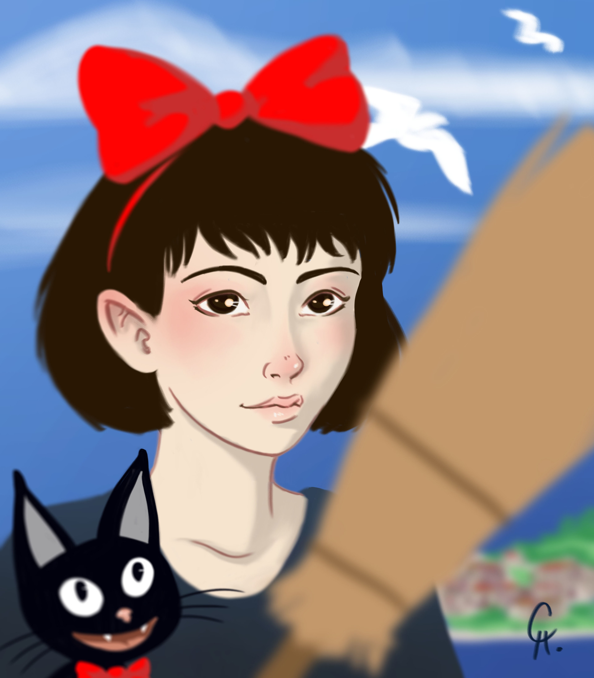 ArtStation - Kiki fan art