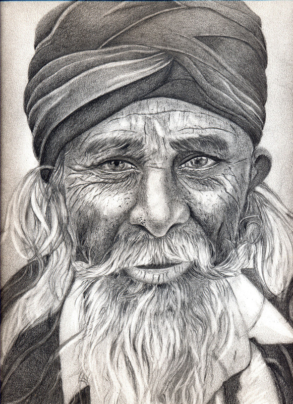 ArtStation - Old man portrait