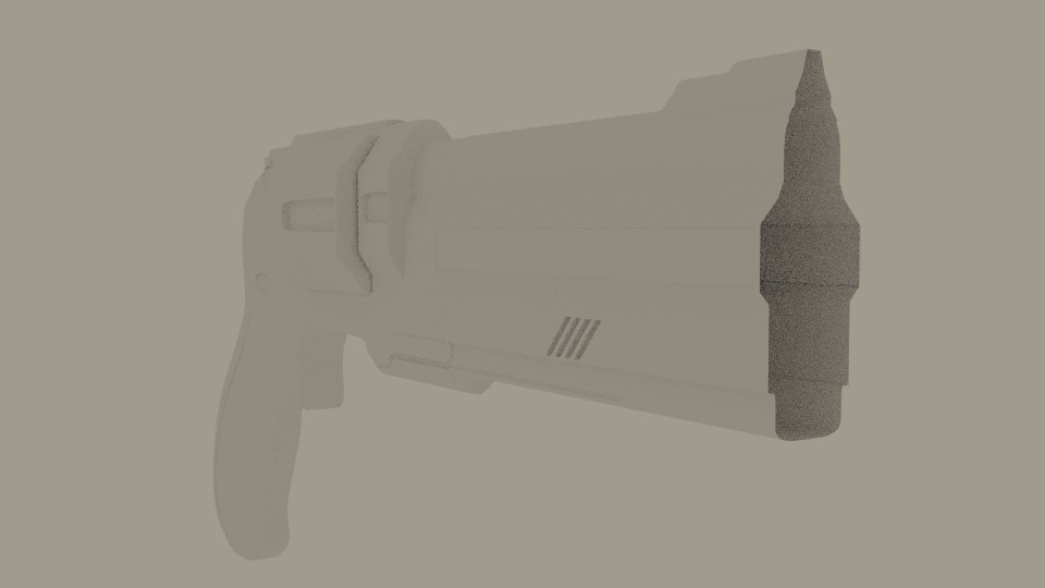 Christopher Bruce - Weapon Modelling: Revolver
