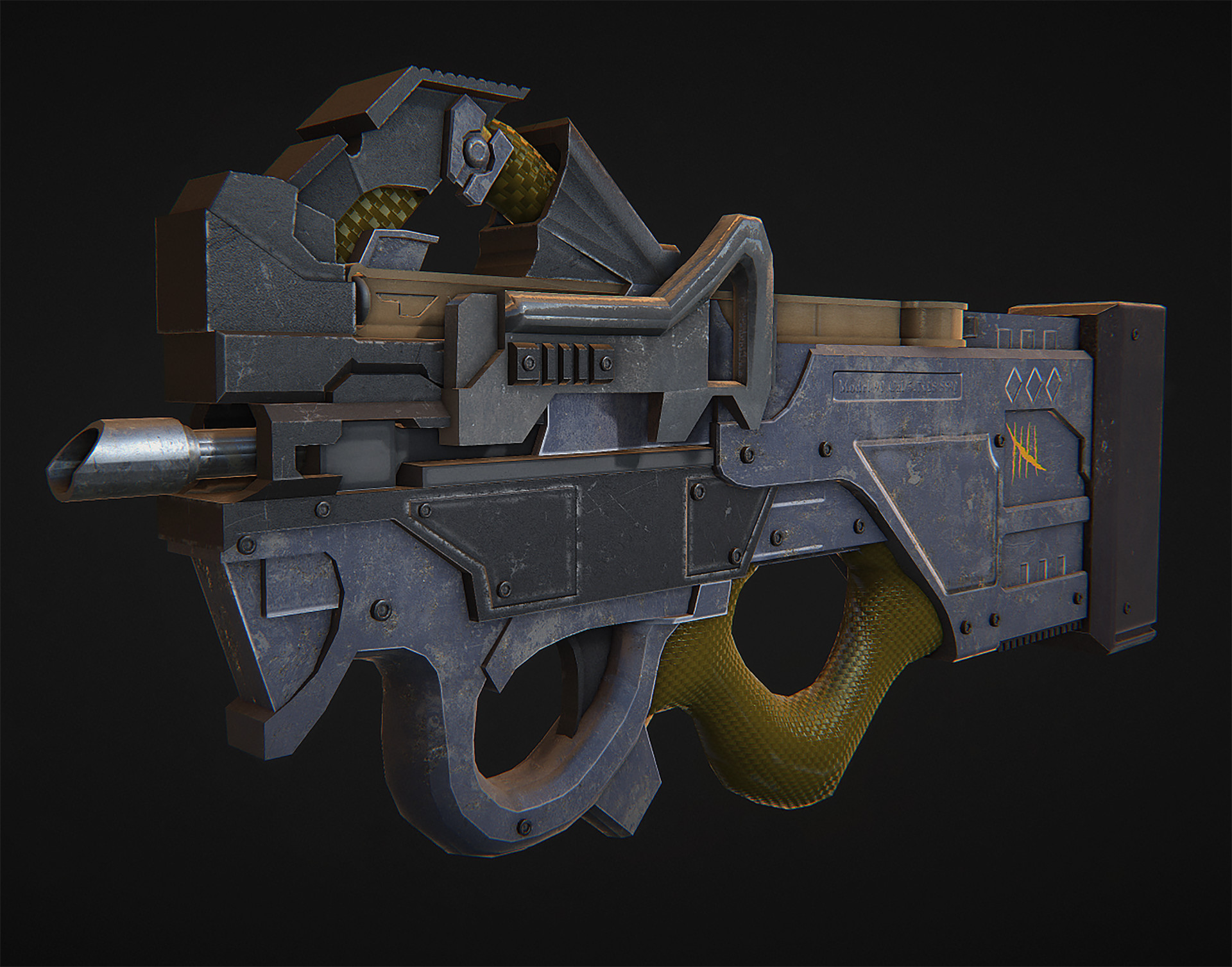 ArtStation - Future FN P-90