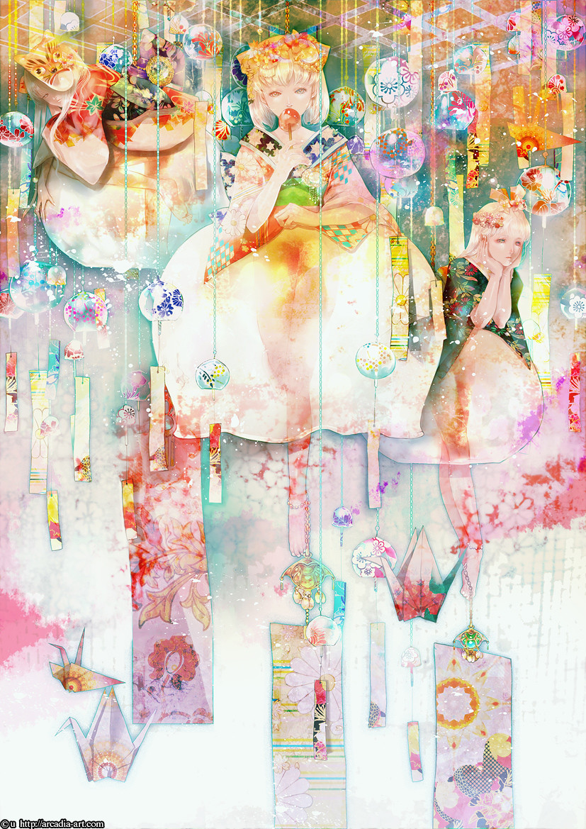 憂（Yuu） - Wind Chime Princess :: No 424 / 090623 lastup