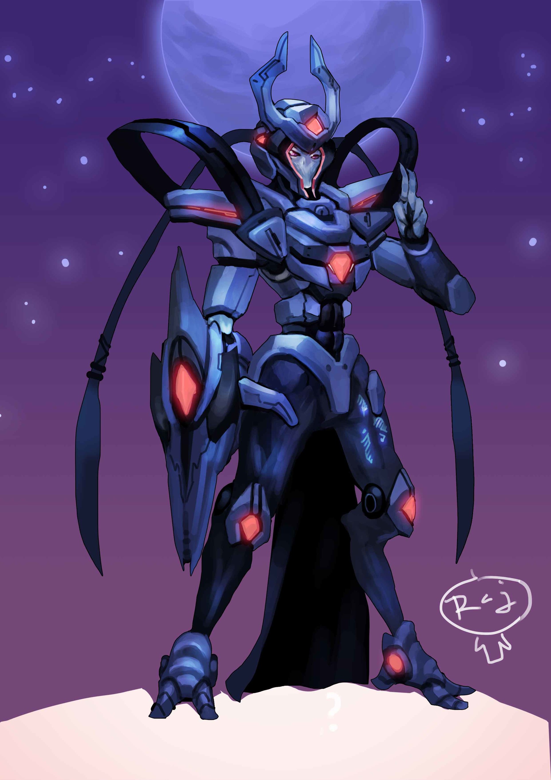 ArtStation - female Protoss terran-armor ver