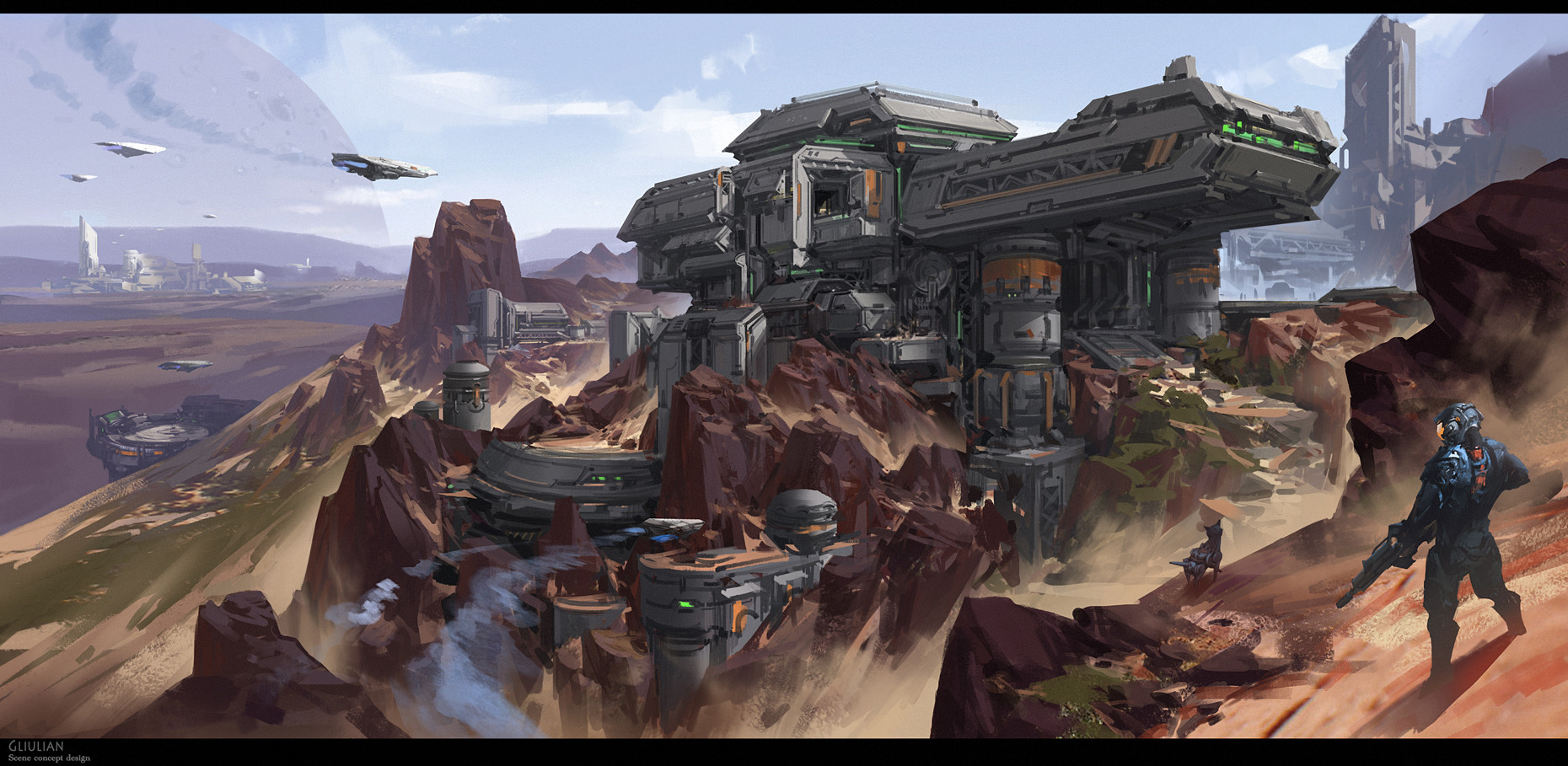 ArtStation - Airship base