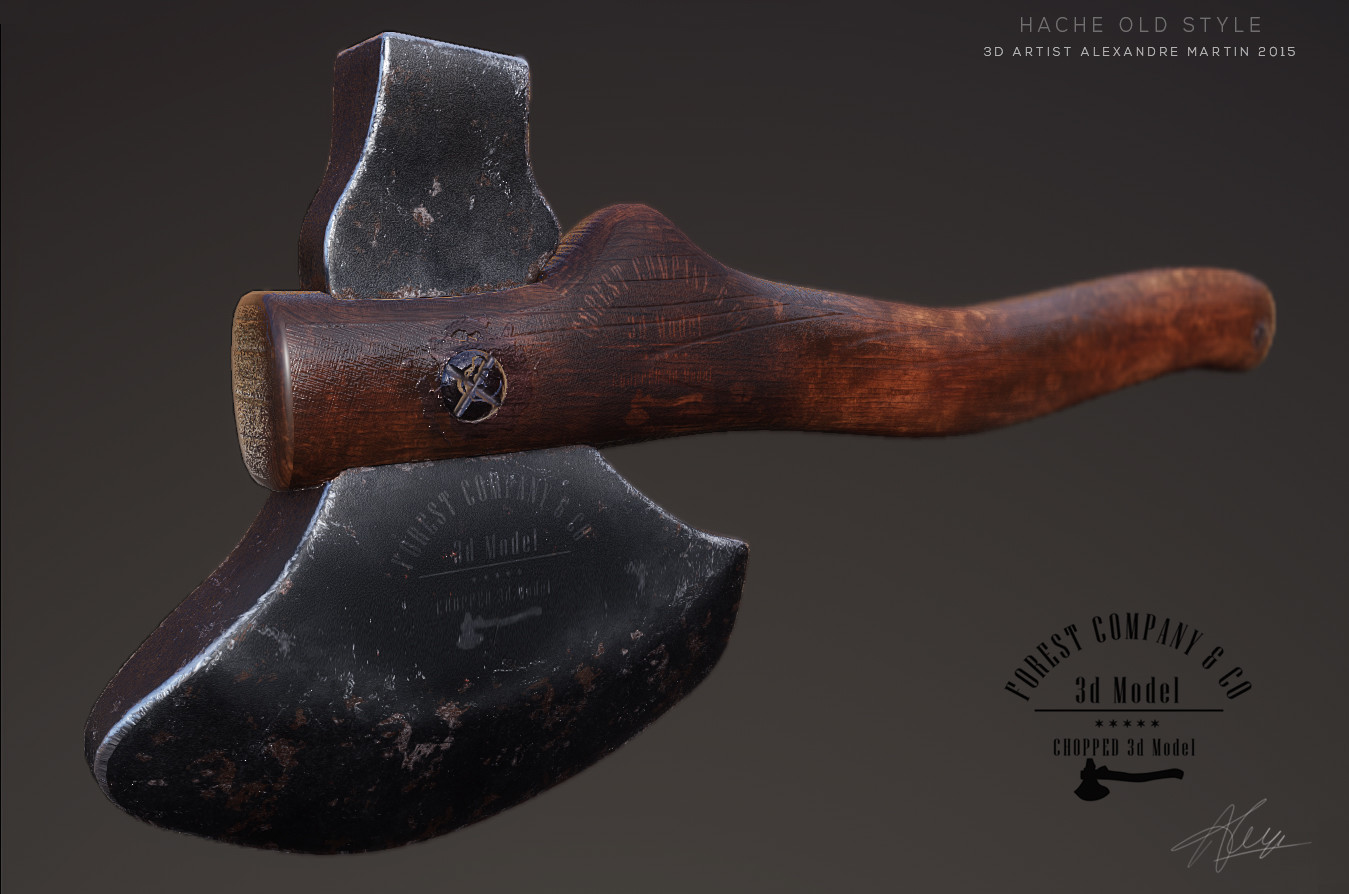 ArtStation - HACHE OLD STYLE