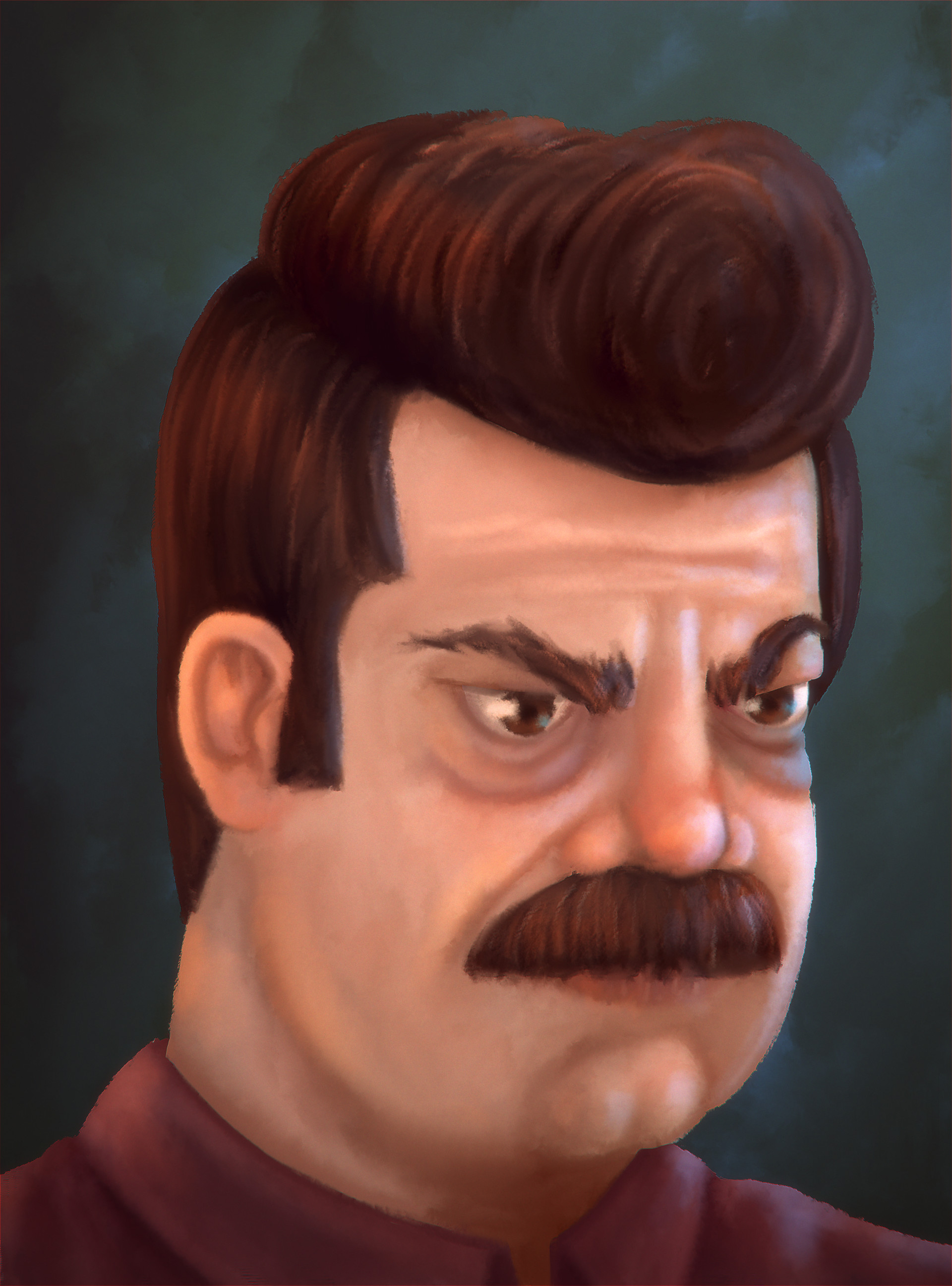 ArtStation - Ron U. Swanson