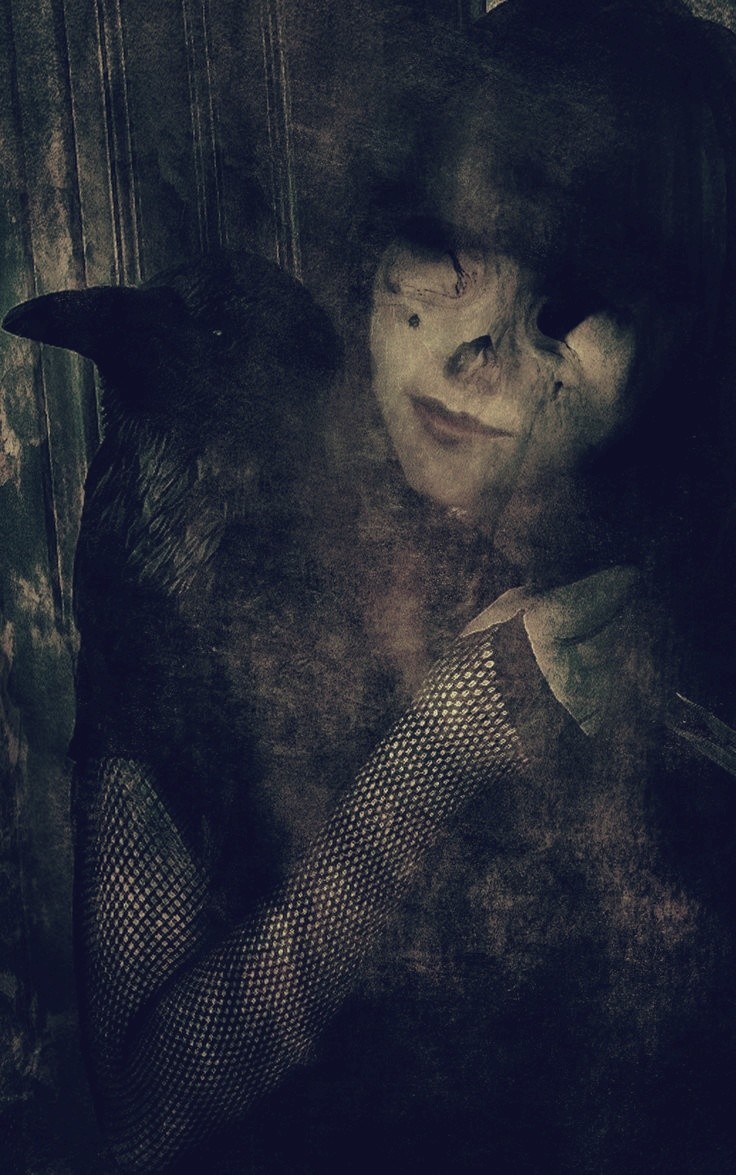 ArtStation - The girl and the crow