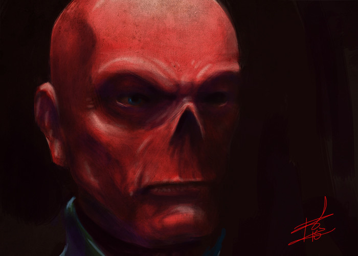 ArtStation - Red Skull