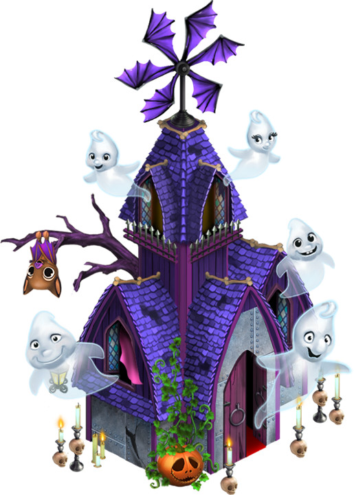 ArtStation - Family Farm / Haunted House