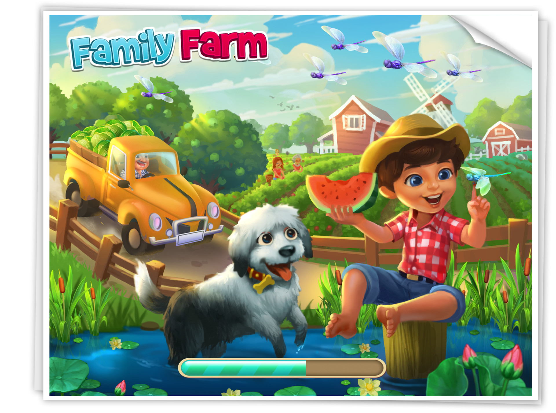 ArtStation - Family Farm / Summer loading