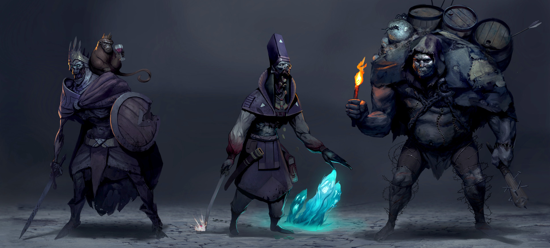 ArtStation - Undead Friends