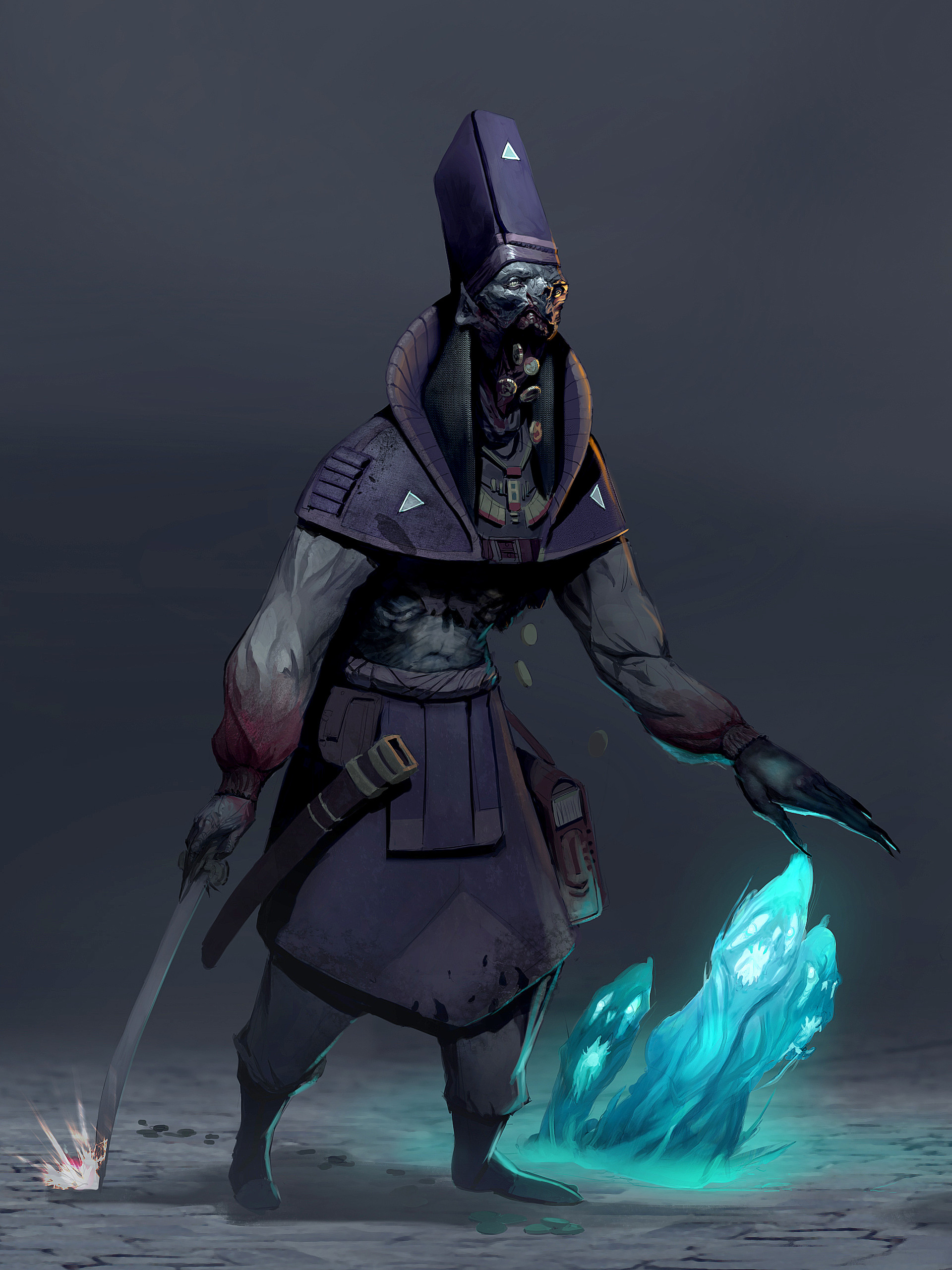 ArtStation - Undead Friends: Priest
