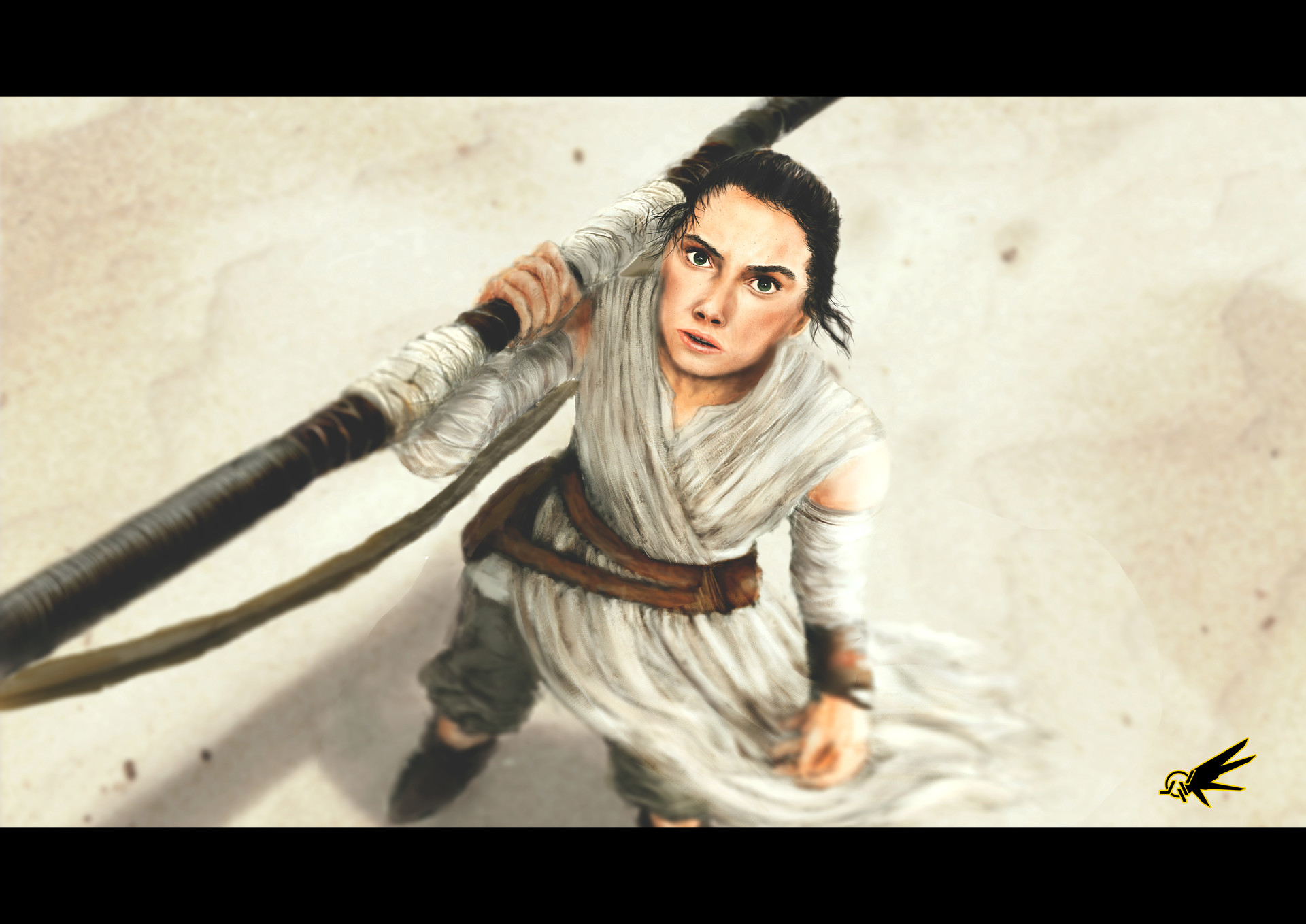 ArtStation - Rey - Star Wars (fanart)
