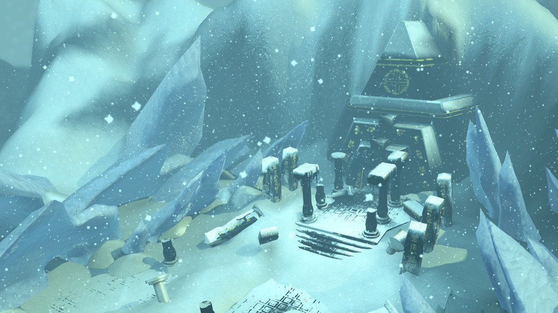 ArtStation - Snowy Tomb