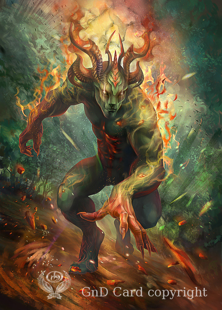 ArtStation - Elemental creature