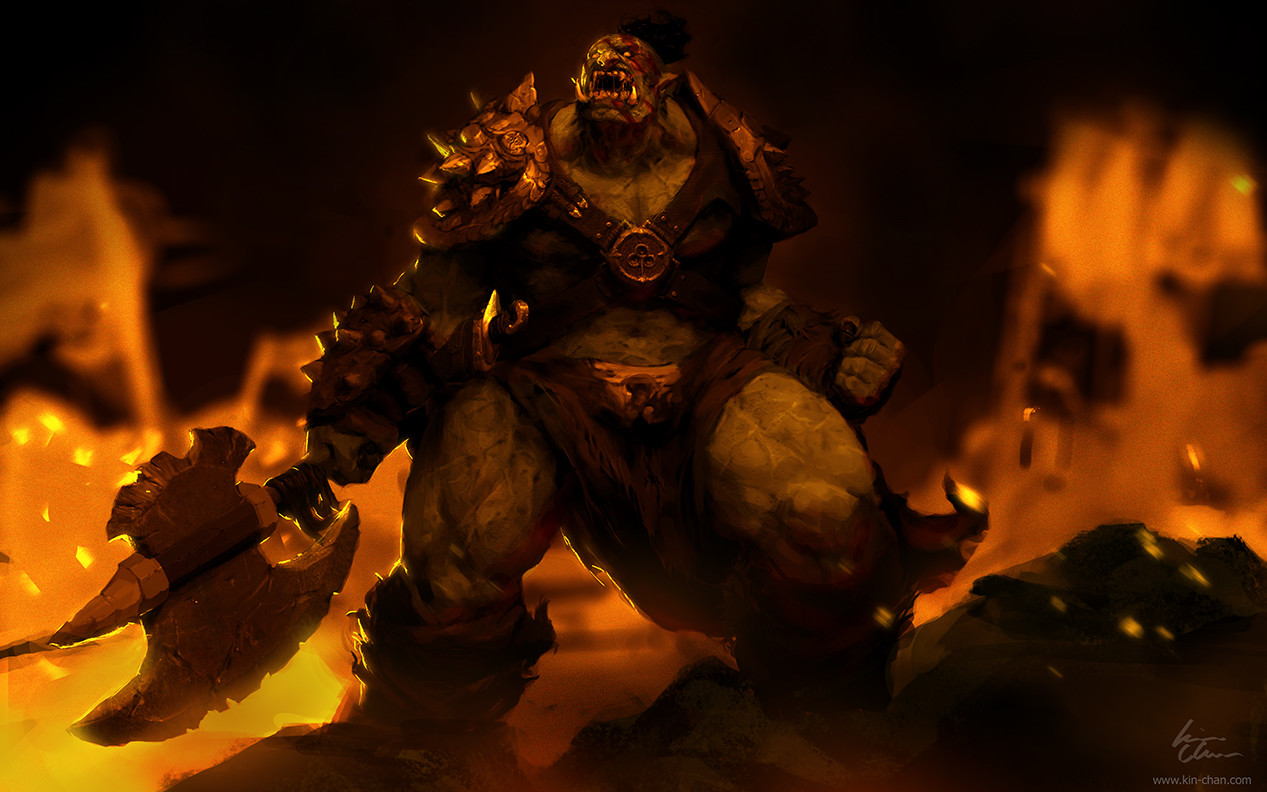 ArtStation - orc lord
