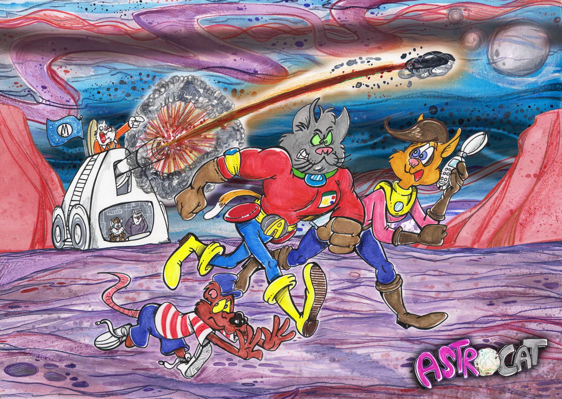 ArtStation - AstroCat and co.