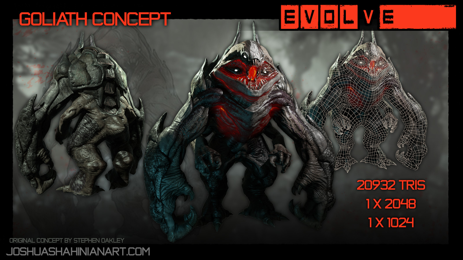 Joshua Shahinian - Evolve Goliath Concept