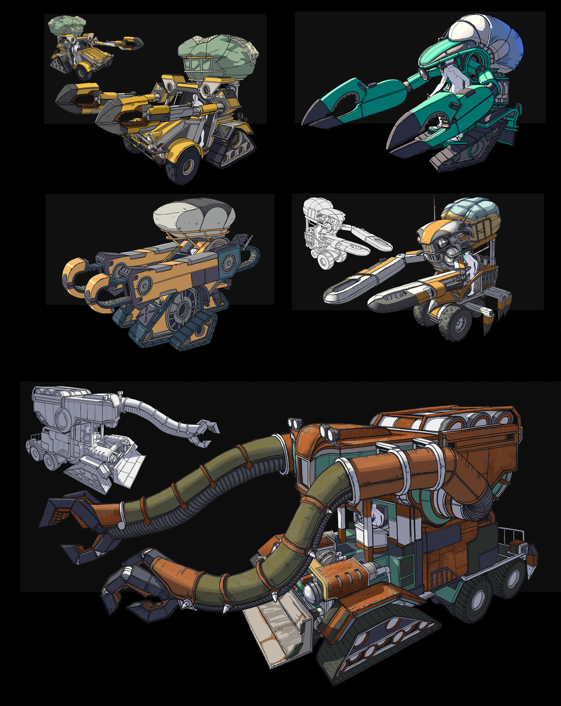 ArtStation - Personal project_vehicle