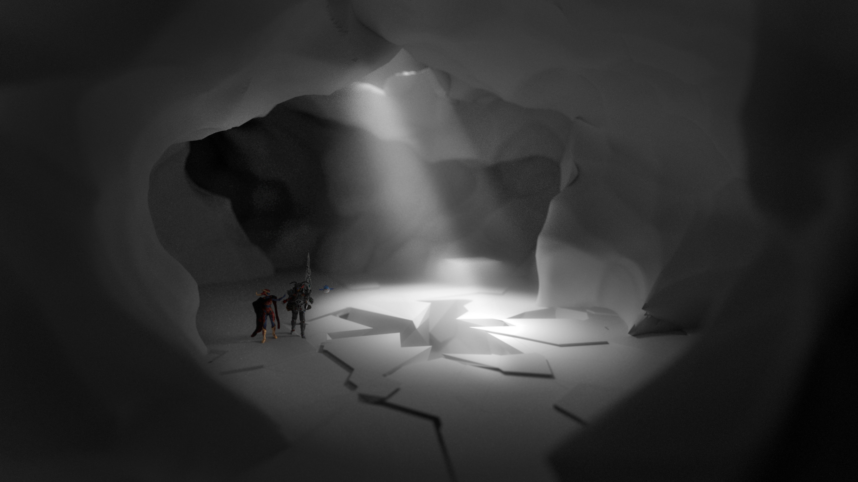 RedShades - Abstract Cave