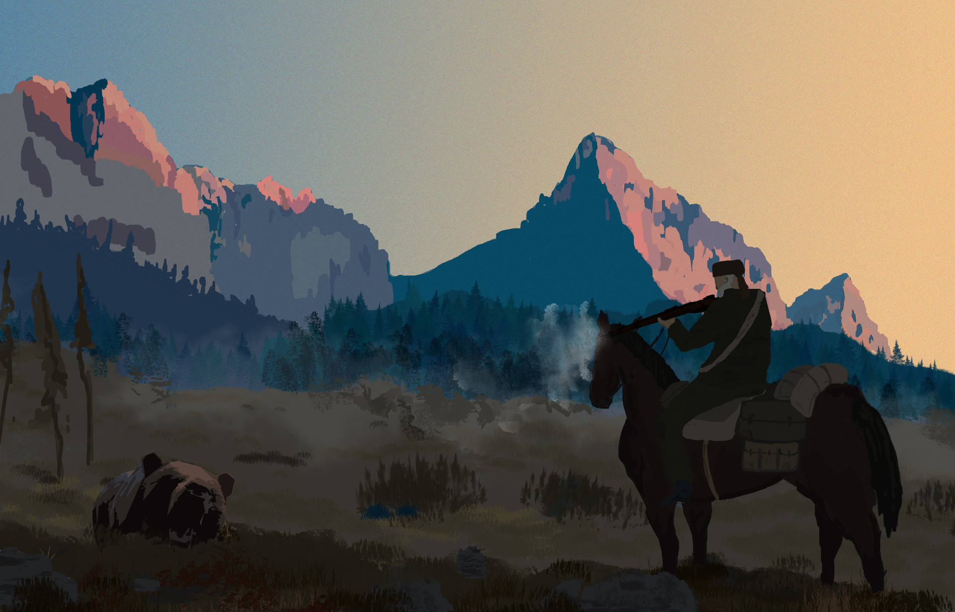 ArtStation - Lone Hunter