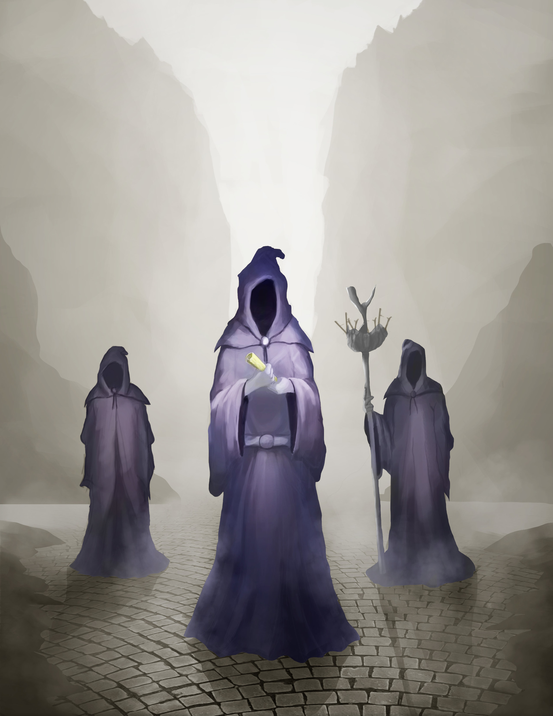 ArtStation - the parchment of the Fallen