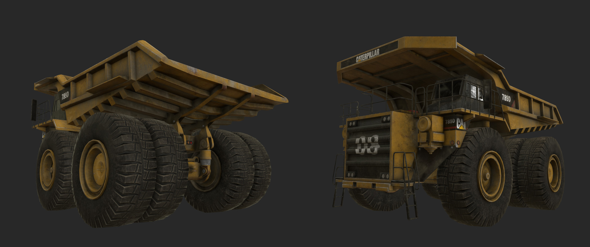 Paul Wright - Caterpillar 789D Mine Truck