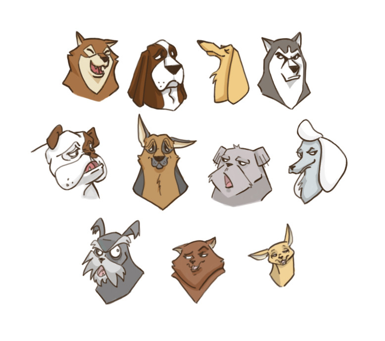 ArtStation - Dog Breed Expression
