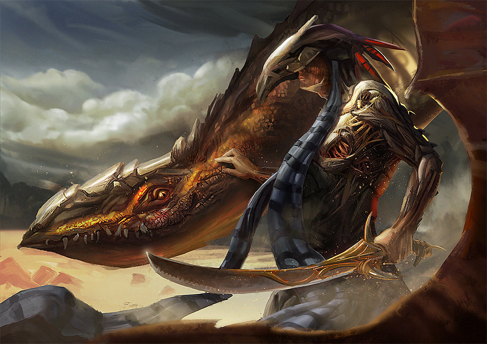 ArtStation - wyvern rider