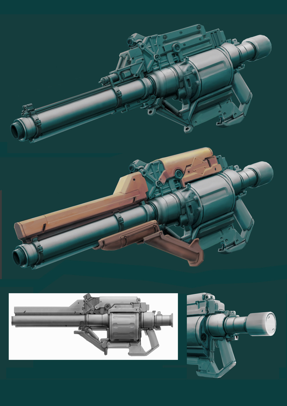 ArtStation - Snub Cannon