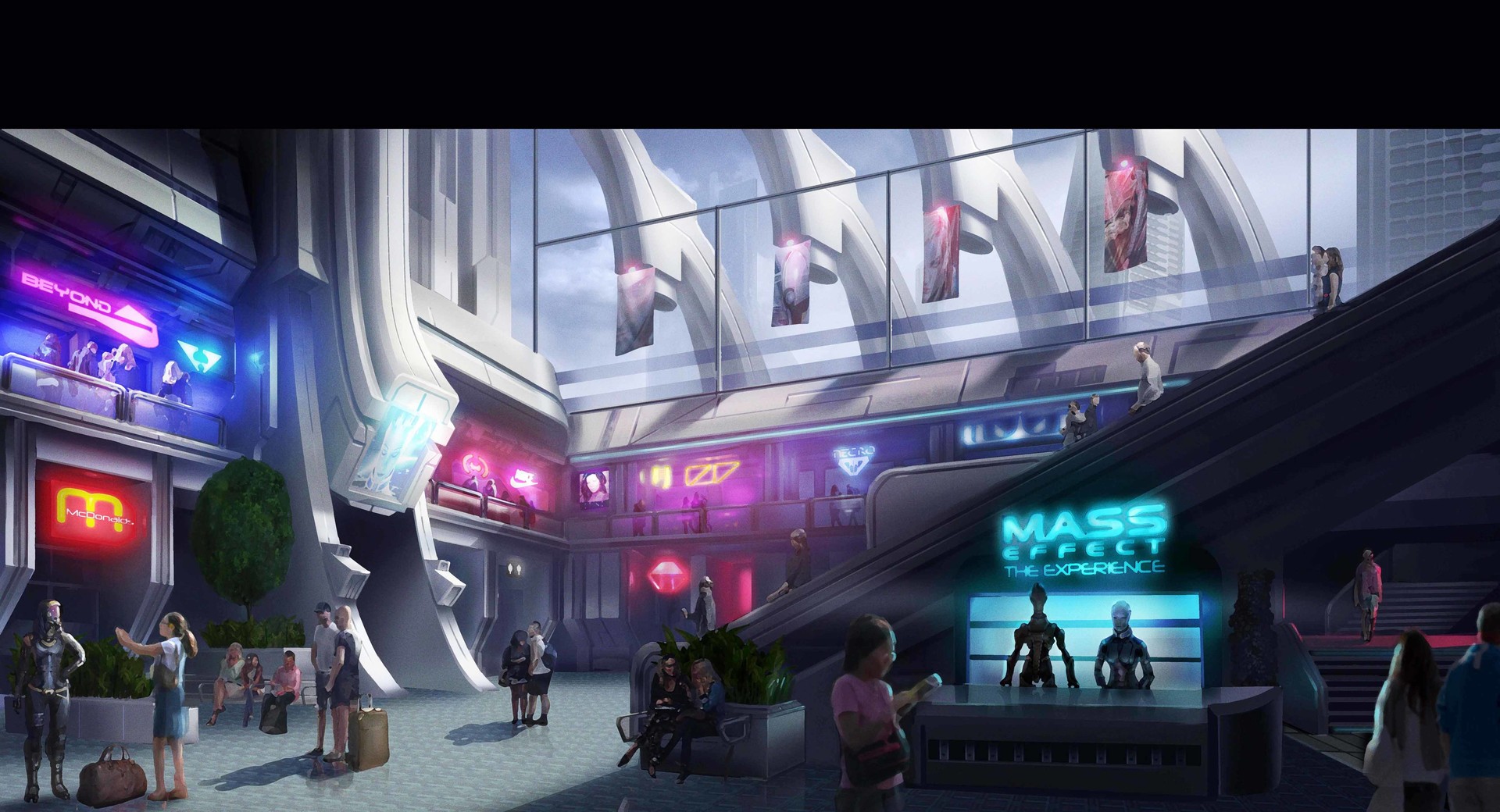 ArtStation - Mass Effect Hotel