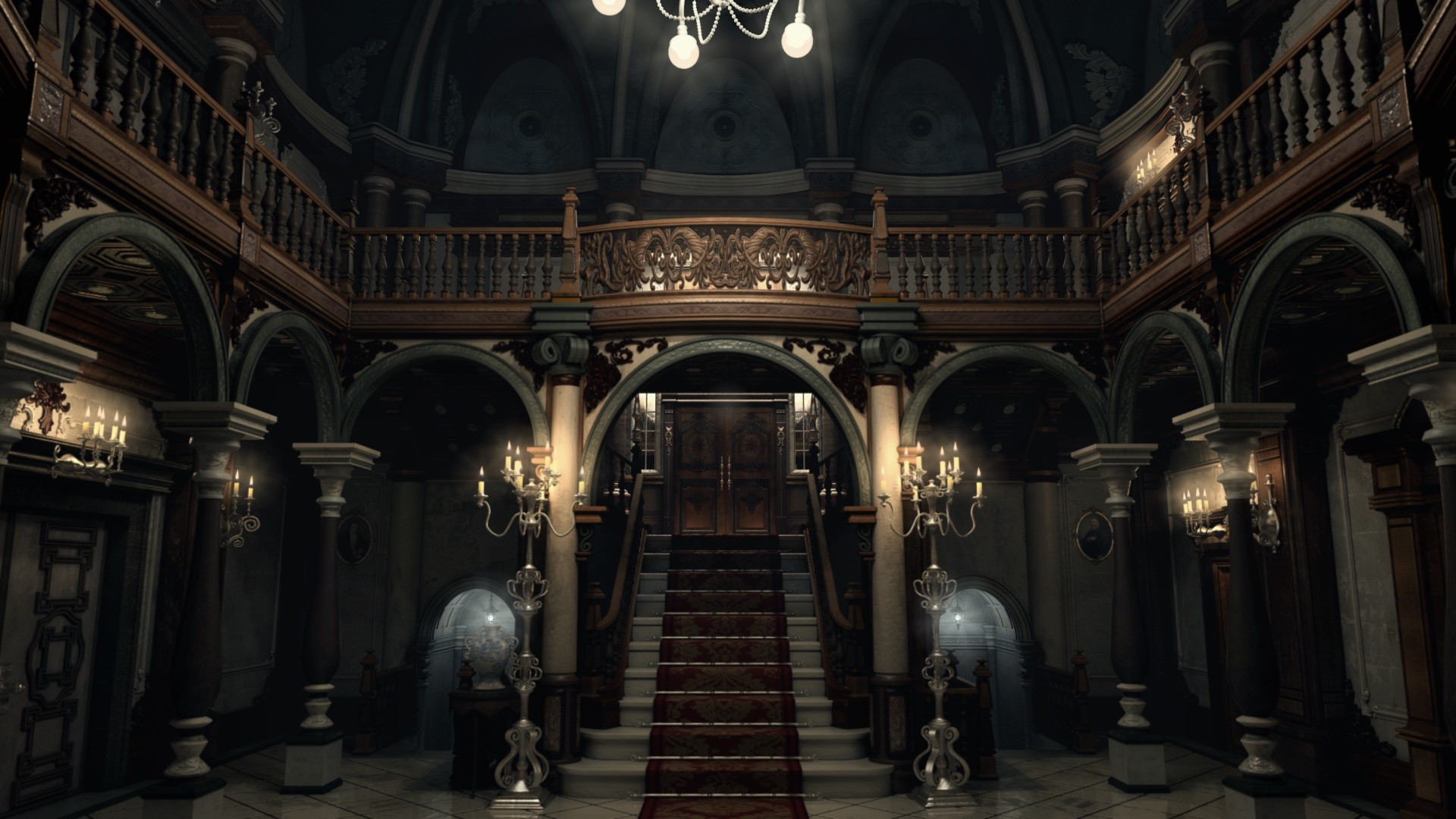 B.O.W.👁‍🗨 - Mansion Hall Environment