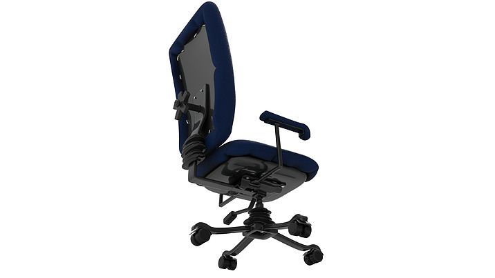 Nick Lustig - Stylized Rolly Chair