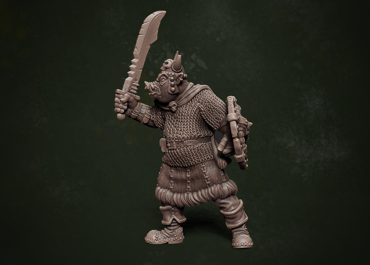 ArtStation - Pigface orc