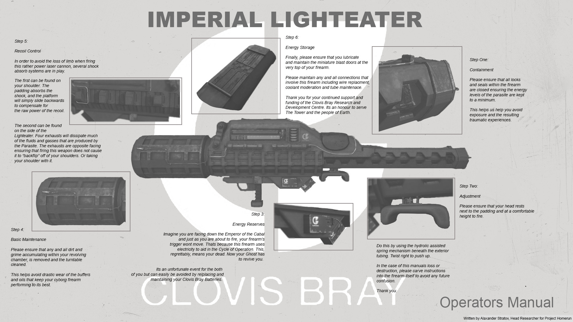 Martin Davey - Imperial Lighteater - Exotic Shoulder Mounted Laser - An ...