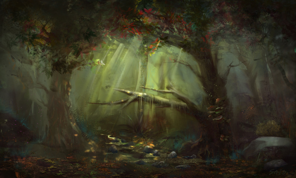 ArtStation - forest