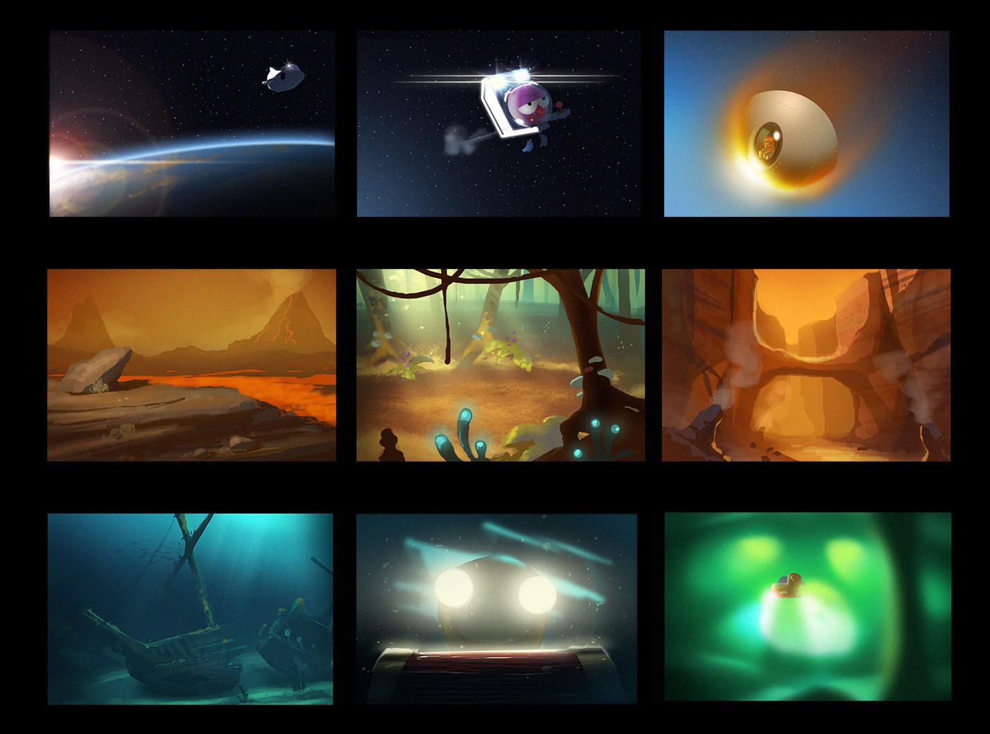 ArtStation - The Owl & Co Season 2 - Colorscripts