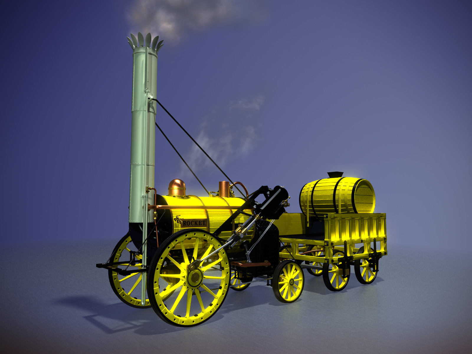 Pete Lyon - Stephenson's Rocket