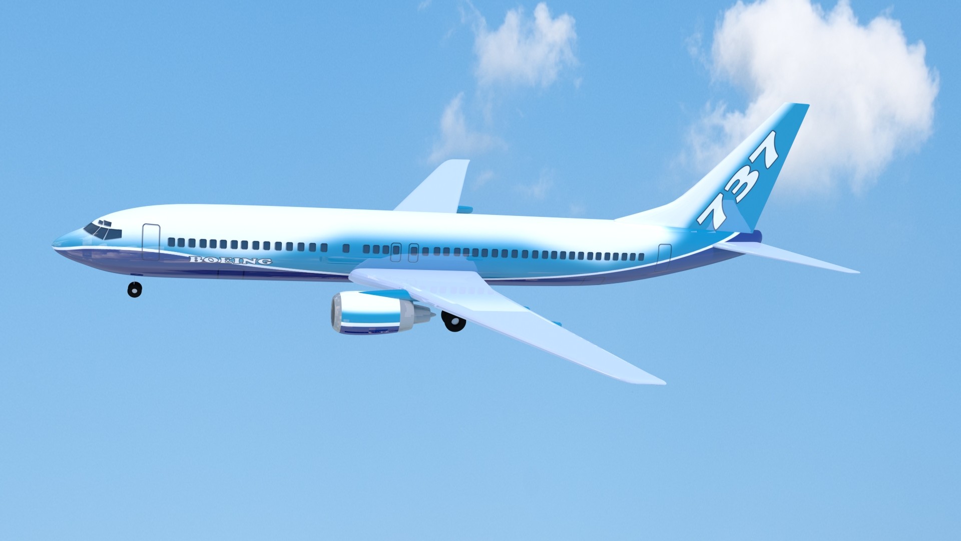 ArtStation - Boeing 737