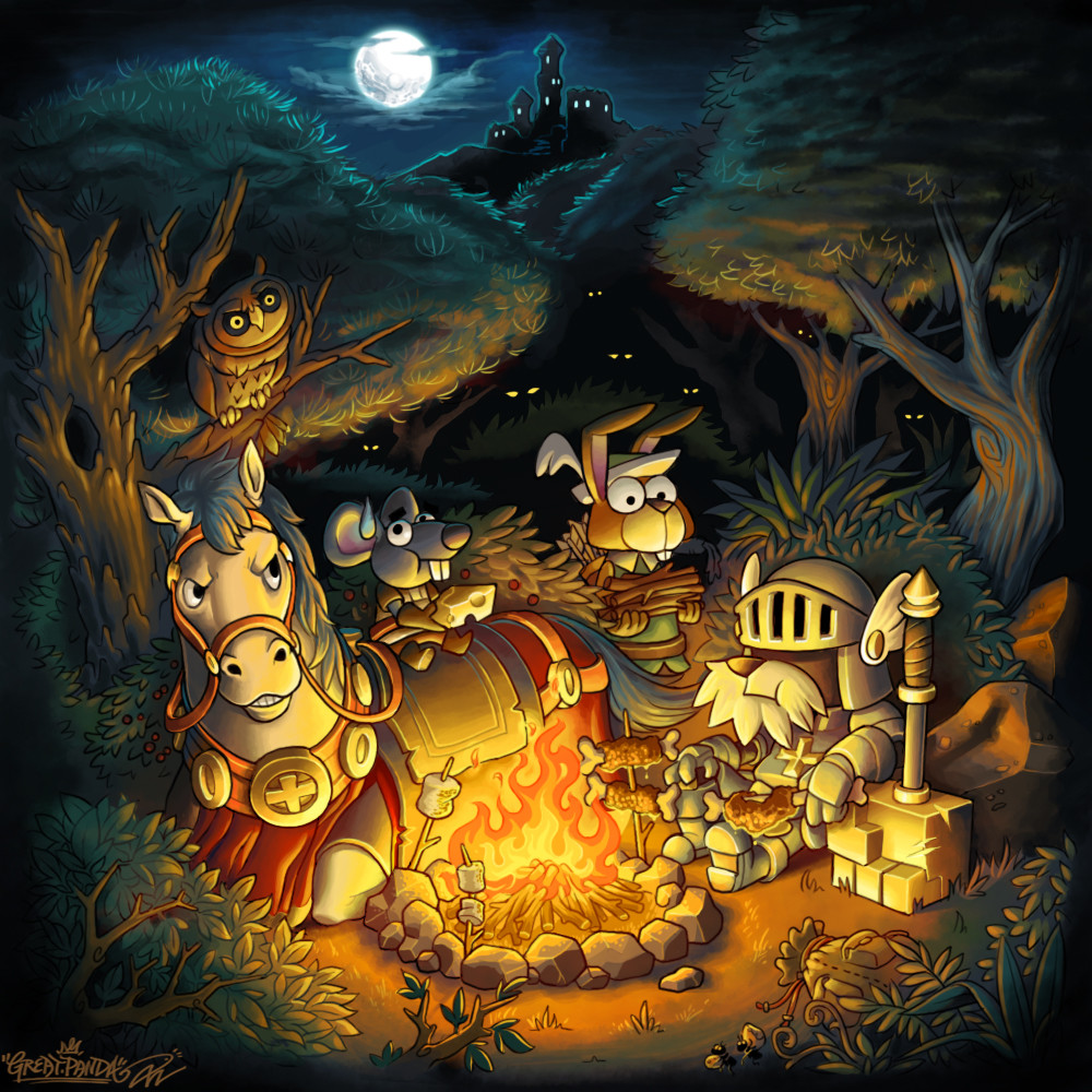 ArtStation - [Fan Art] Here is Paladog Camp., Jae Hwan Lee