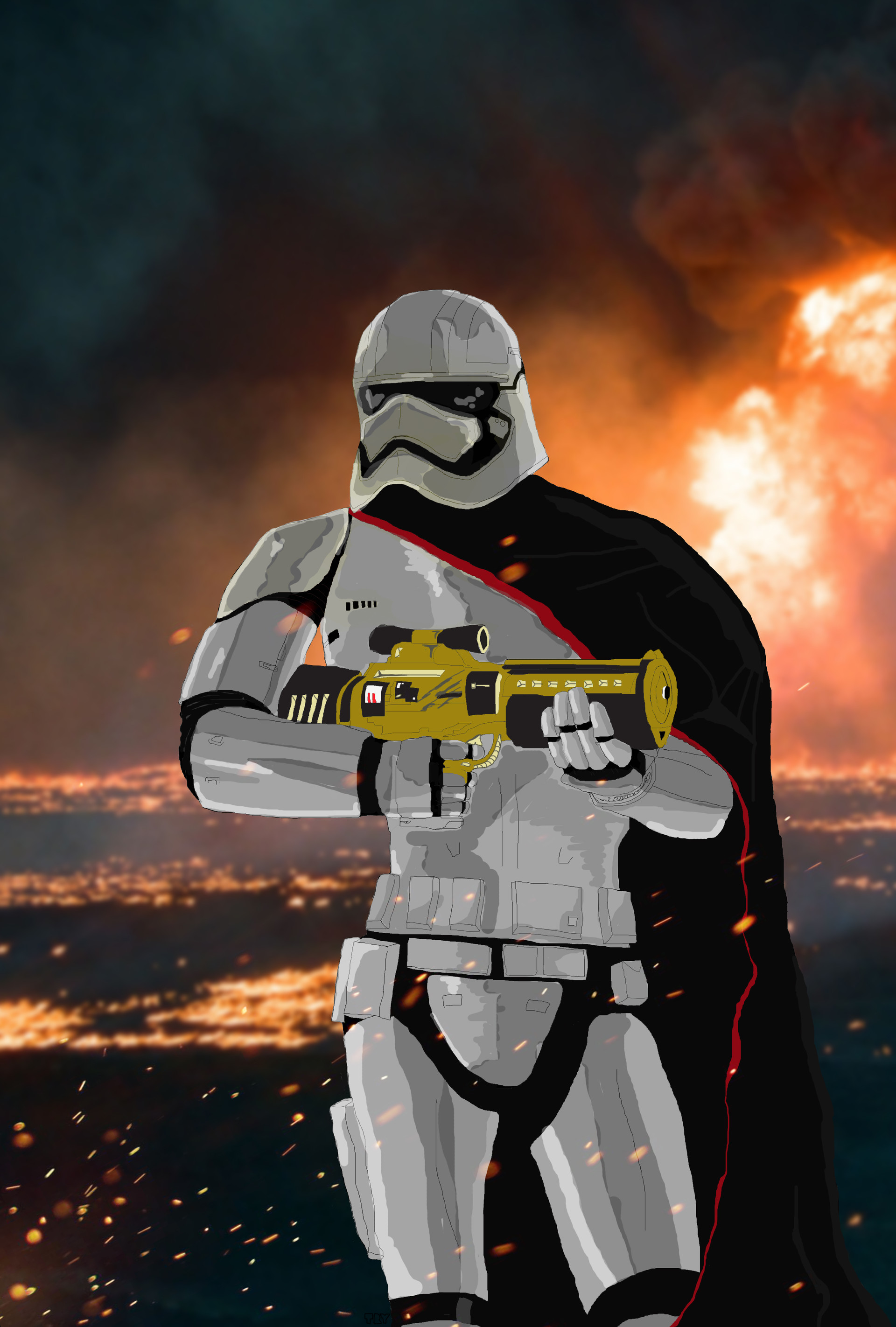 ArtStation - Captain Phasma