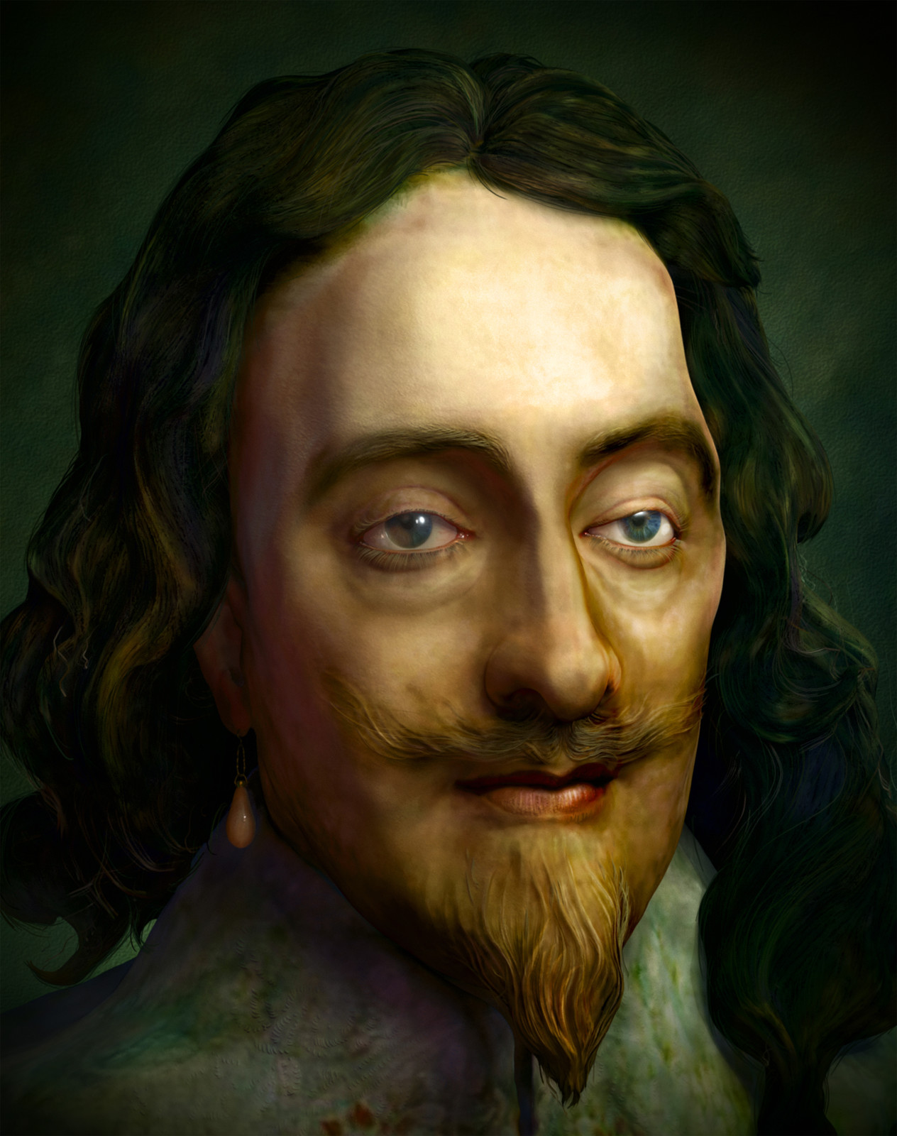 Pete Lyon - Charles I - after Van Dyck