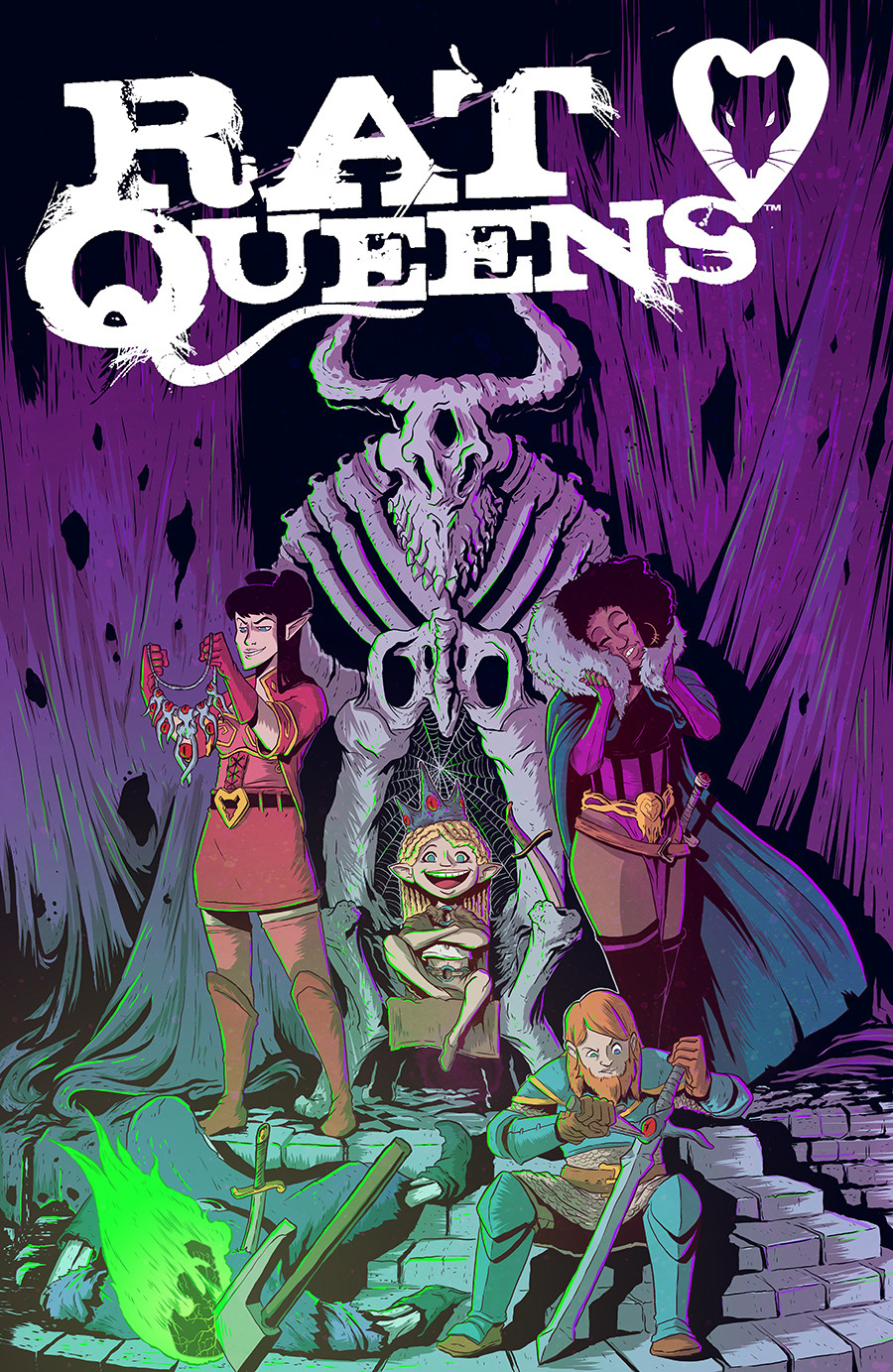 ArtStation - Rat Queens Fan Art