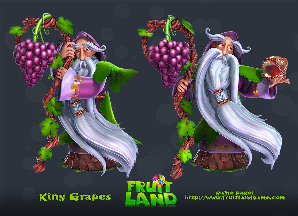 ArtStation - King Grapes