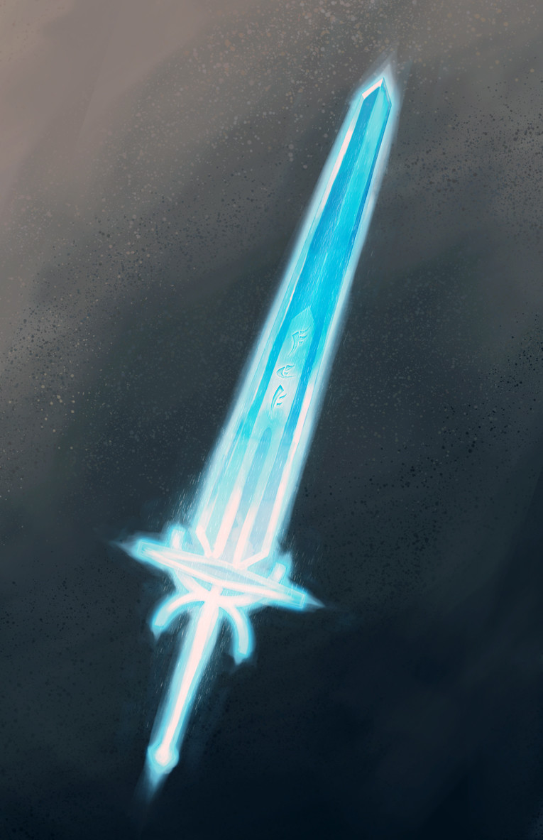 ArtStation - The Sword of Bahamut for /u/Dr_Duty_Howser