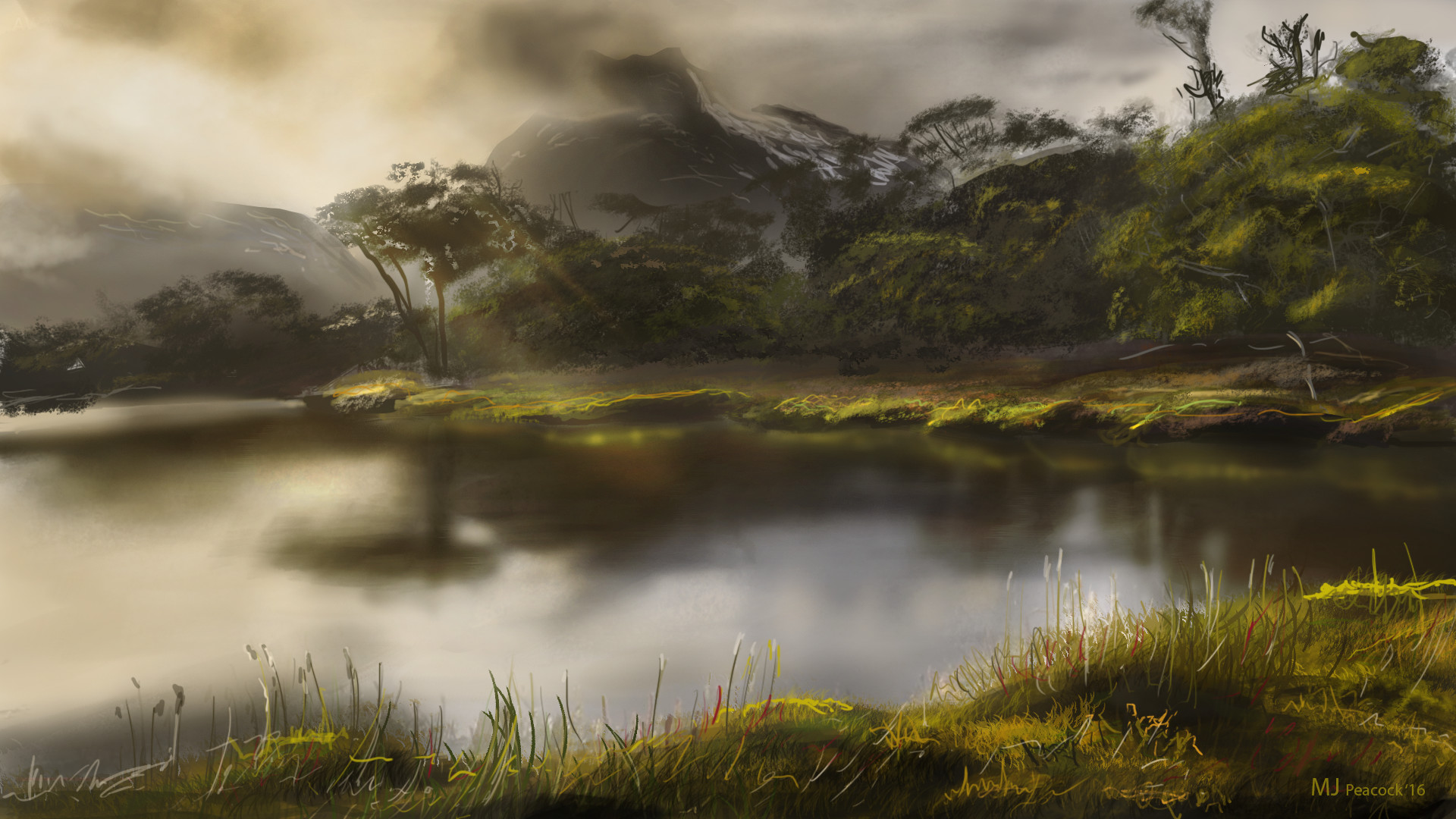 ArtStation - Isolation - Landscape Concept / Practice (2016)