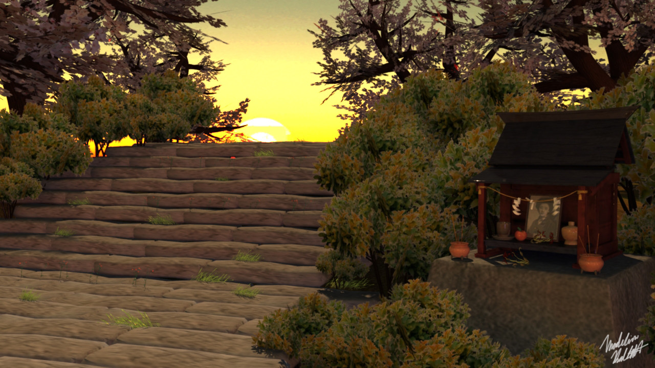 ArtStation - Hokora Shrine